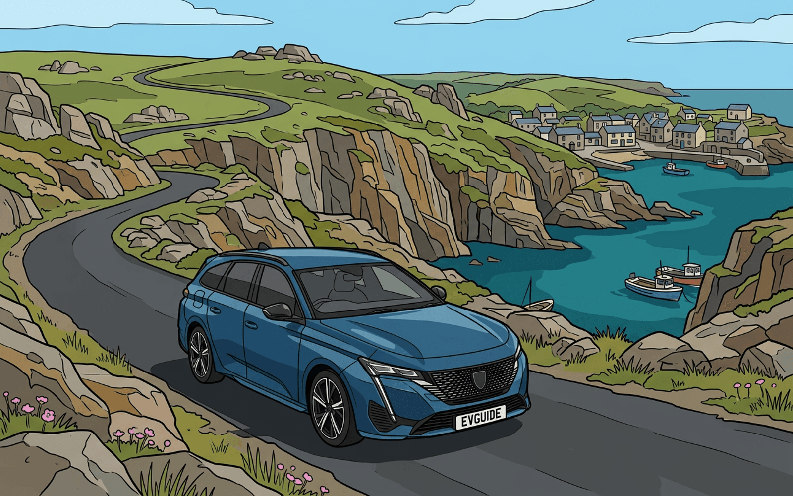 Peugeot e-308 SW Dimensions, Price & Range | EVGuide.uk